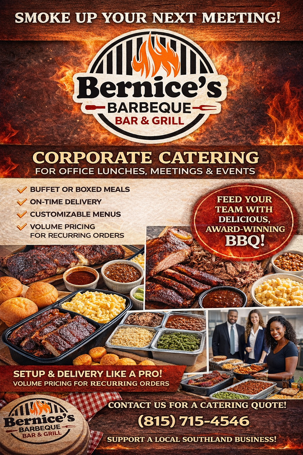 Bernice’s BBQ Bar & Grill – More than BBQ. Built on love, served with soul.